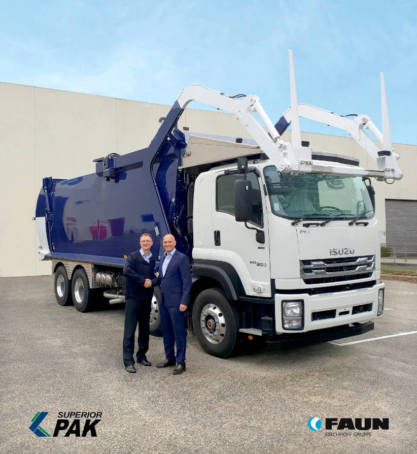 Superior Pak and FAUN join forces for the Australian waste equipment ...