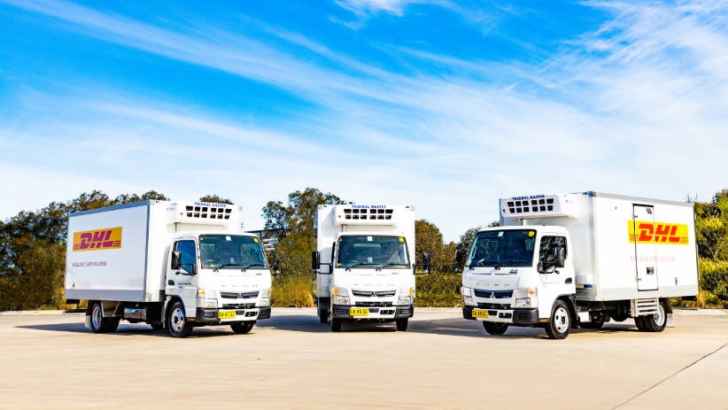 DHL adds 60 new trucks to its fleet to support medical deliveries ...