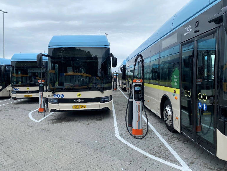 Danes open EV bus depot - Fleet HV News