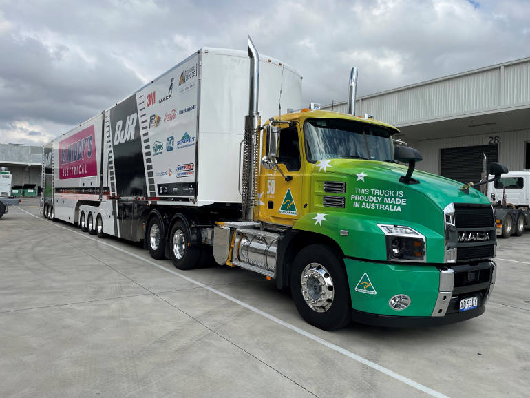 Brad Jones Racing driven by Mack trucks - Fleet HV News