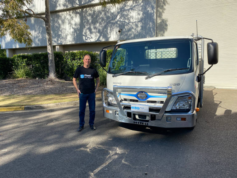 Test drive - Hino hybrid electric - Fleet HV News