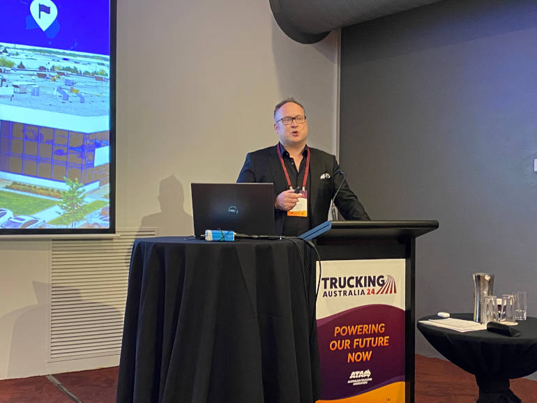 First day of TruckingAustralia24 - Fleet HV News