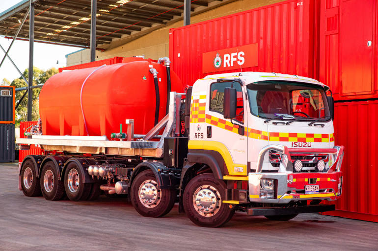 Isuzu showcases unique RFS Truck at 2024 AFAC Conference - Fleet HV News