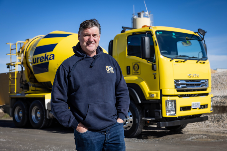 Eureka Concrete strikes gold with latest agitator - Fleet HV News