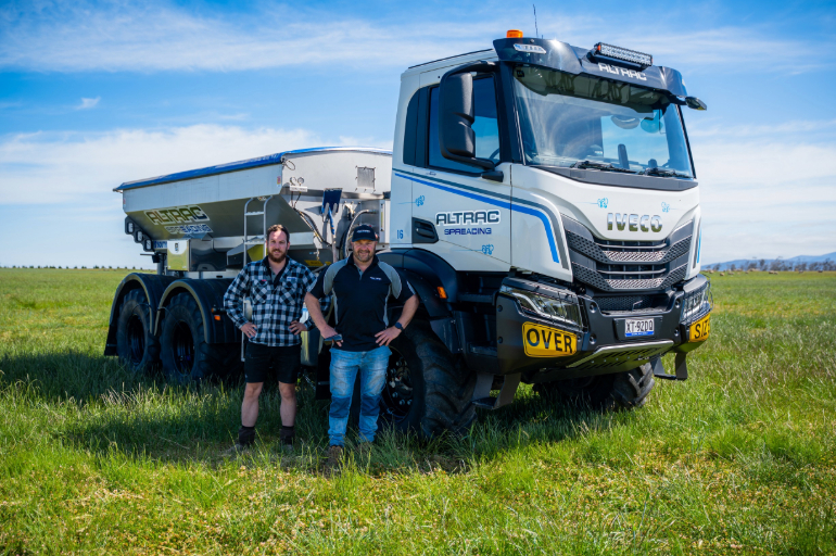 Go anywhere: Altrac Spreading chooses tough 6x6 T-Way - Fleet HV News