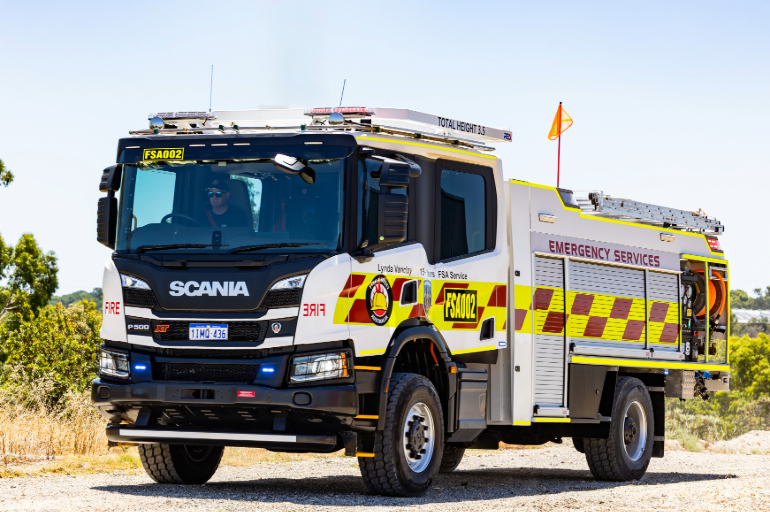 New rapid-response Scania fire appliances to defend mine sites and oil ...