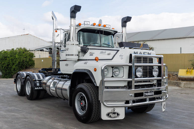 Fully Restored Mack Value Liner With Logging Heritage Up for Auction - Fleet HV News