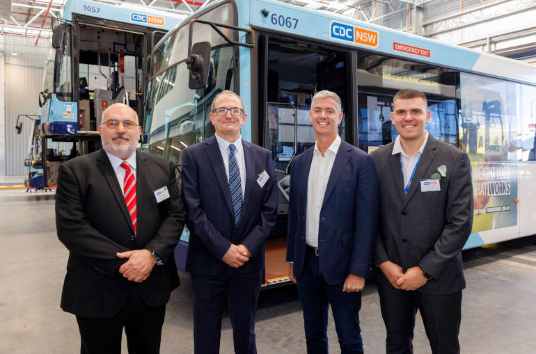 CDC NSW Opens $55 Million Future-Ready Bus Depot at Rouse Hill ...