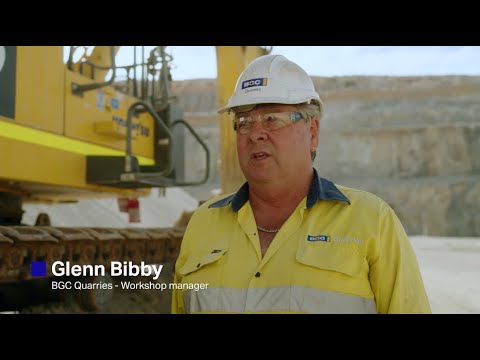 BGC Quarries makes the switch to a Komatsu Genuine Undercarriage ...