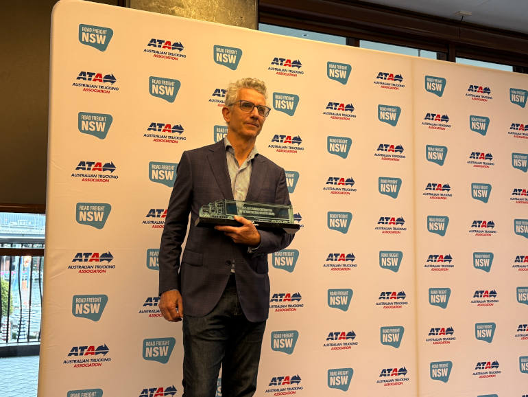 Max Luff Honoured for a Lifetime of Contribution to Road Transport ...